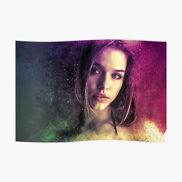 "Beautiful face " Poster by Darksun427 | Redbubble