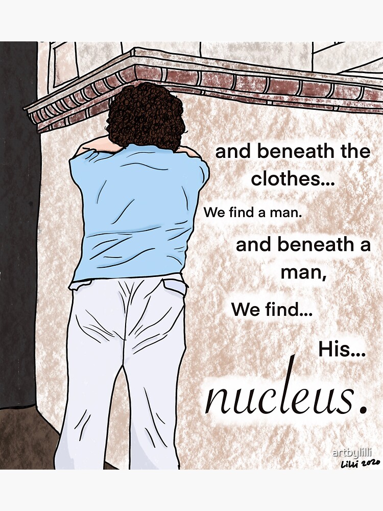 "Nacho Libre Nucleus Recreational Clothes " Sticker for Sale by ...