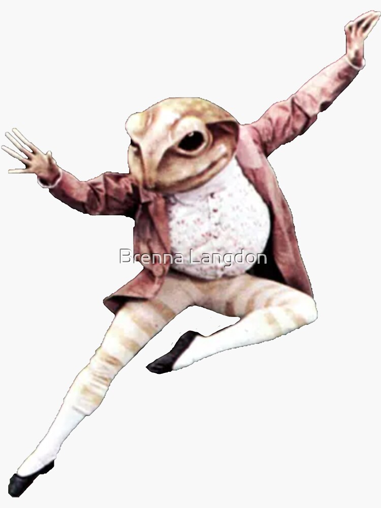 "Dancing Frog Meme" Sticker by Bl10728 | Redbubble