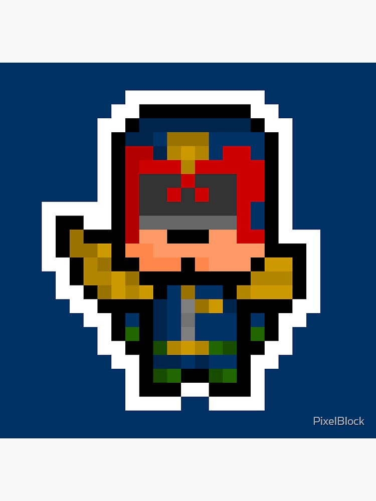 "Pixel Judge Dredd" Poster for Sale by PixelBlock | Redbubble