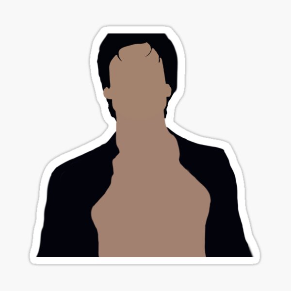 "Damon Salvatore " Sticker by S0ph1eLou | Redbubble