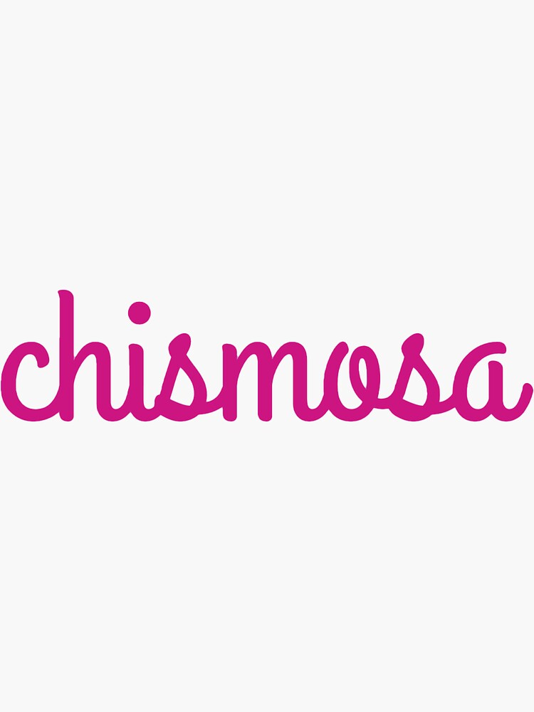 "Chismosa" Sticker for Sale by vcashvero | Redbubble