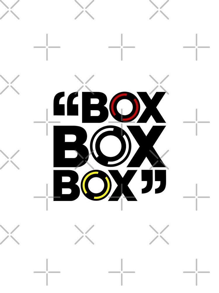 ""Box Box Box" Formula 1 Tyre Compound Design" iPhone Case for Sale by ...