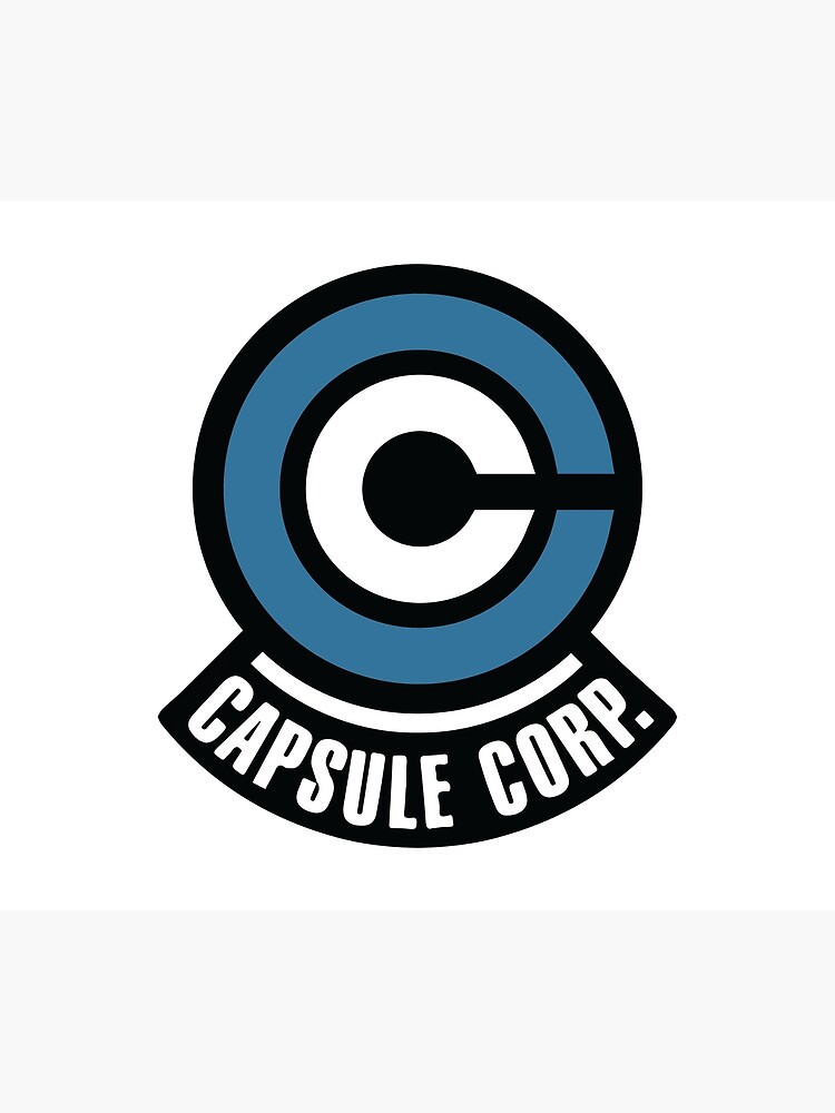 "Capsule Corp Logo" Art Print for Sale by GoodManDesign | Redbubble