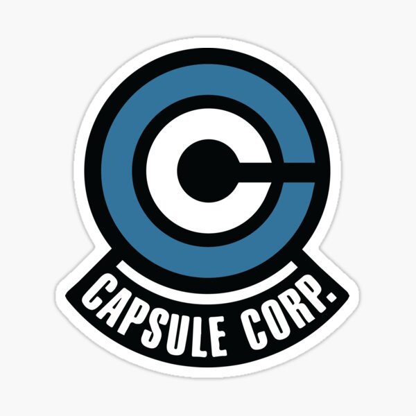 "Capsule Corp Logo" Sticker for Sale by GoodManDesign | Redbubble