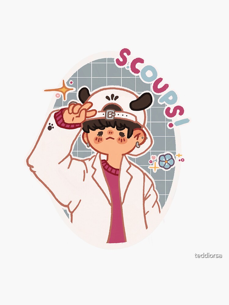 "SCOUPS !" Sticker for Sale by teddiorsa | Redbubble