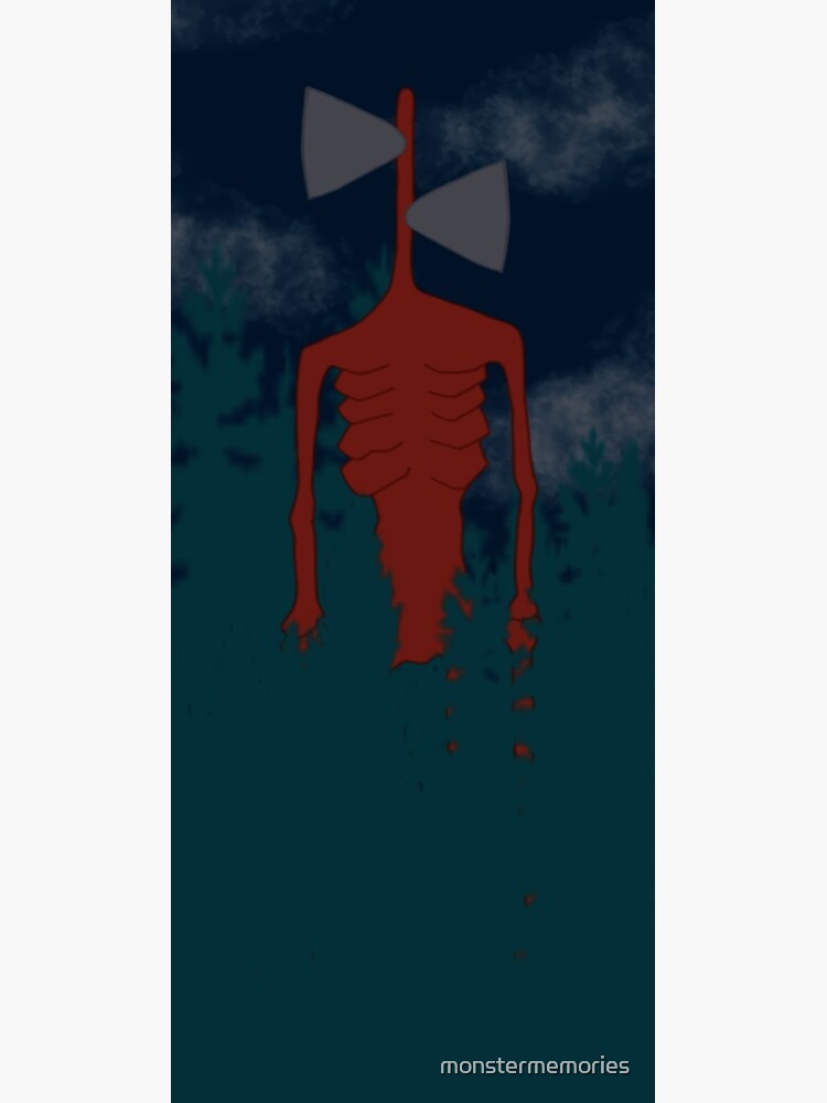 "Siren Head" Poster for Sale by monstermemories | Redbubble