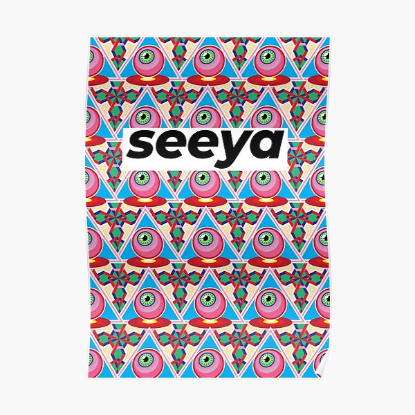 "Seeya, Eye of God Symbol and Geometric Christian Cross Pattern with ...