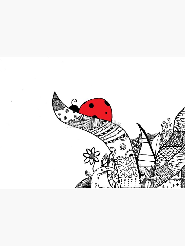 "Doodlebug" Poster by flockadoodle | Redbubble