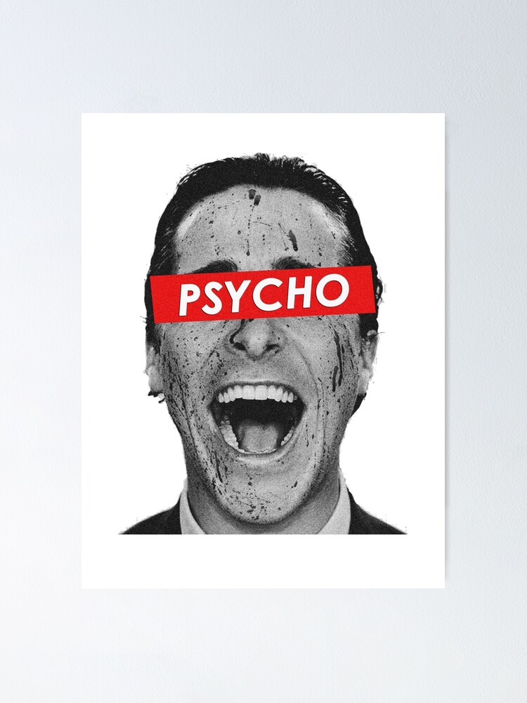 "American Psycho - Patrick Bateman " Poster by VVdesigns | Redbubble