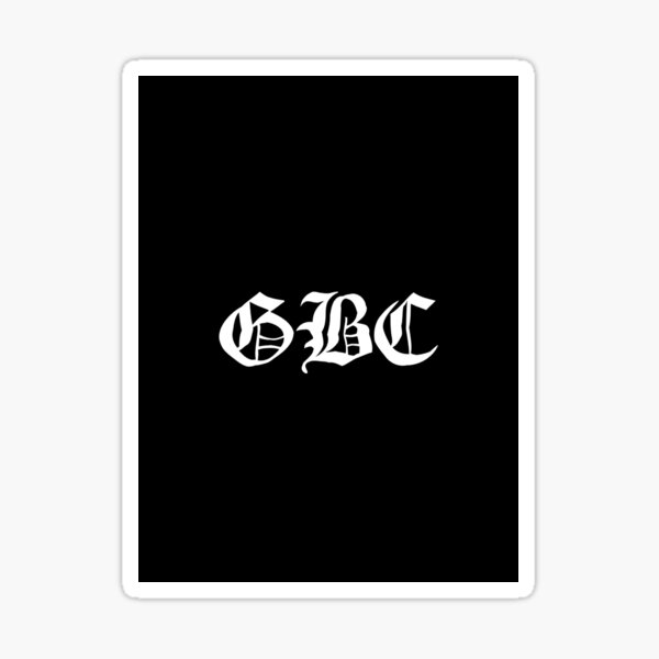 "GBC (goth boi clique)" Sticker by samisaposer | Redbubble