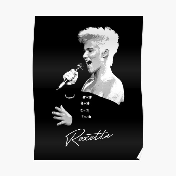 Poster: Roxette | Redbubble