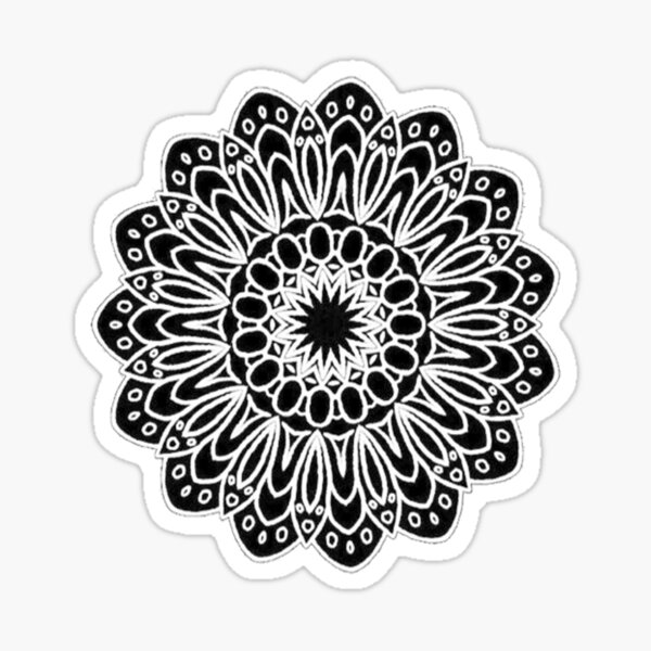 "Henna Design" Sticker for Sale by lottieelizabeth | Redbubble