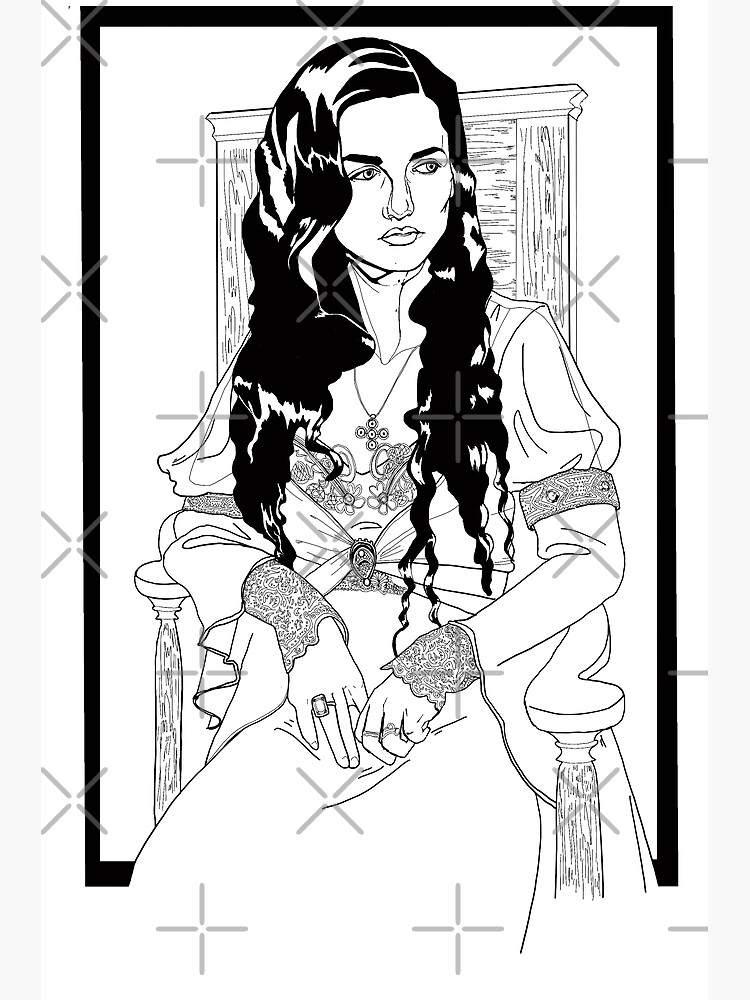 "Morgana -- Transparent background" Poster for Sale by catsandswords ...