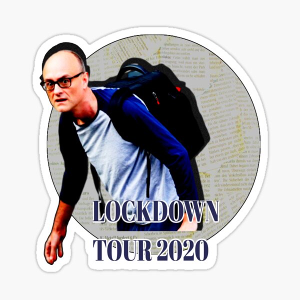 "DC (Dominic Cummings) LOCKDOWN......STICKERS " Sticker by Ahshell ...