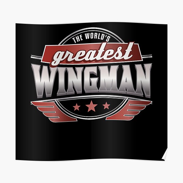 "The World's Greatest Wingman Aviation" Poster by NinjaStries | Redbubble