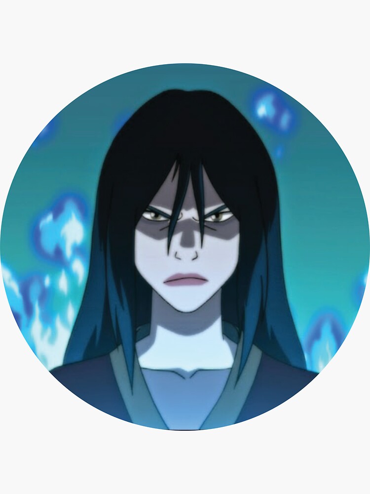 "Avatar the Last Airbender Azula Blue Fire" Sticker for Sale by ...
