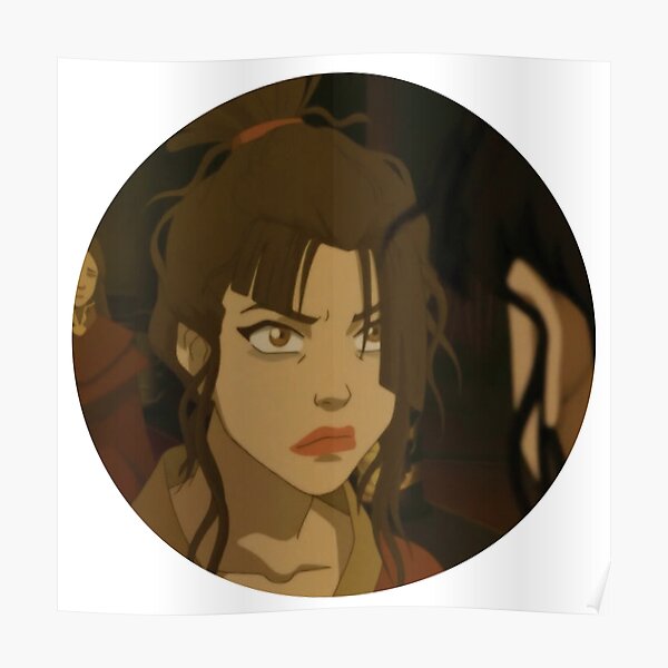 "Avatar the Last Airbender Azula Haircut" Poster by annaguos | Redbubble