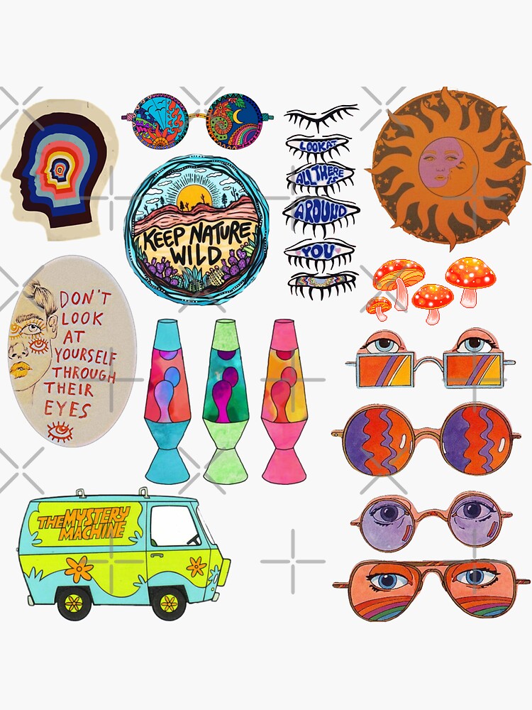 "Retro pack " Sticker for Sale by Koidesigns | Redbubble