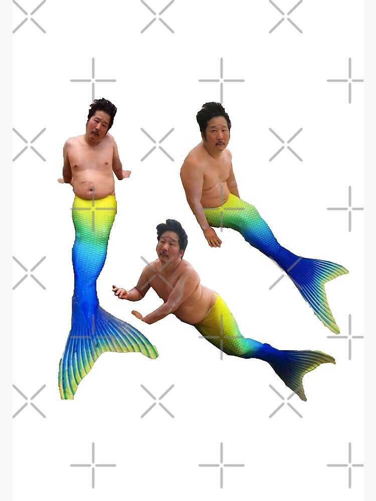 "Mermaid Bobby Lee Original" Poster for Sale by Dispater | Redbubble