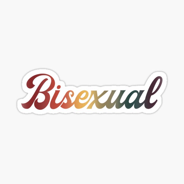 "Label Me (Bisexual)" Sticker for Sale by Pegasaurus-Rex | Redbubble