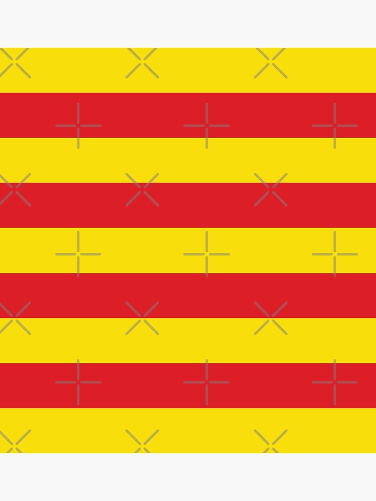 "Catalonia Flag" Sticker for Sale by stoopiditees | Redbubble