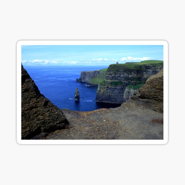"Cliffs of Moher" Sticker for Sale by RedHillDigital | Redbubble