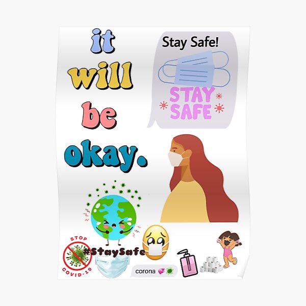 "Quarantine pack" Poster by Koidesigns | Redbubble