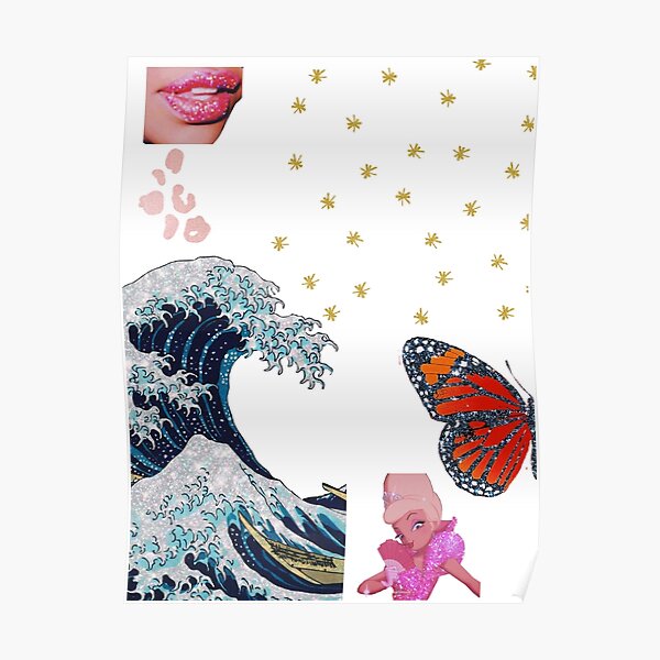 Glitter Aesthetic Posters | Redbubble