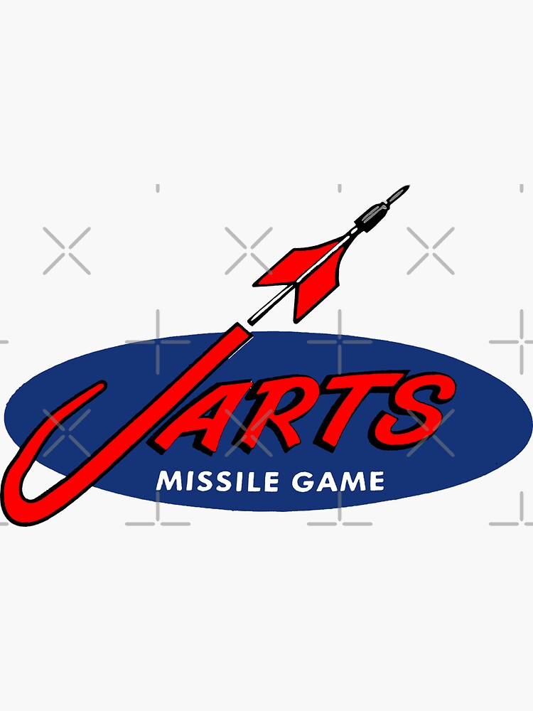 "Jarts Missile Game" Sticker for Sale by longneckgoosie | Redbubble