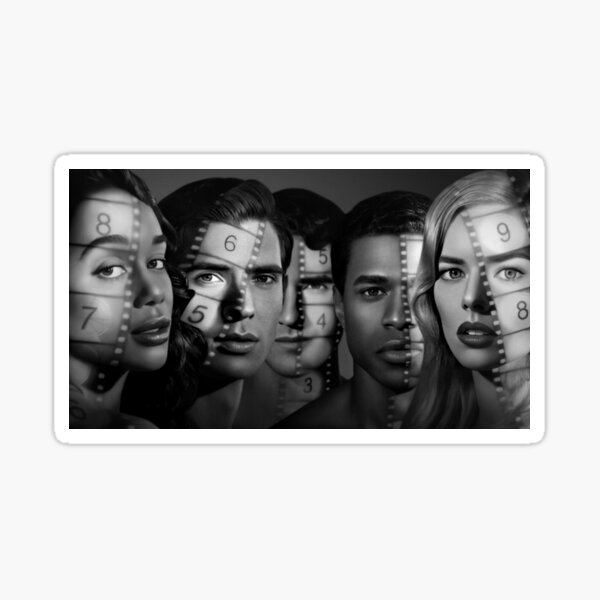 "Hollywood Cast" Sticker by Cilycans | Redbubble