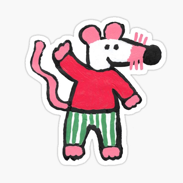 Maisy Mouse Stickers | Redbubble