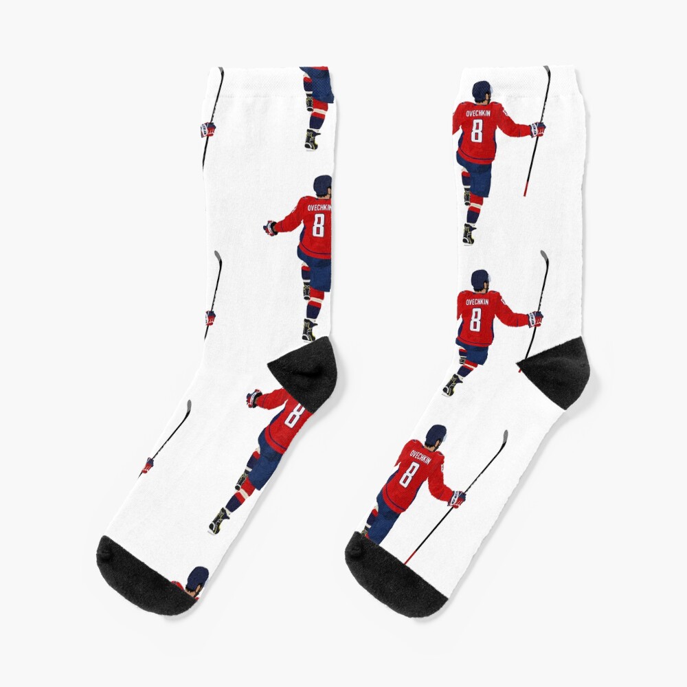 "Alex Ovechkin" Socks for Sale by puckculture | Redbubble