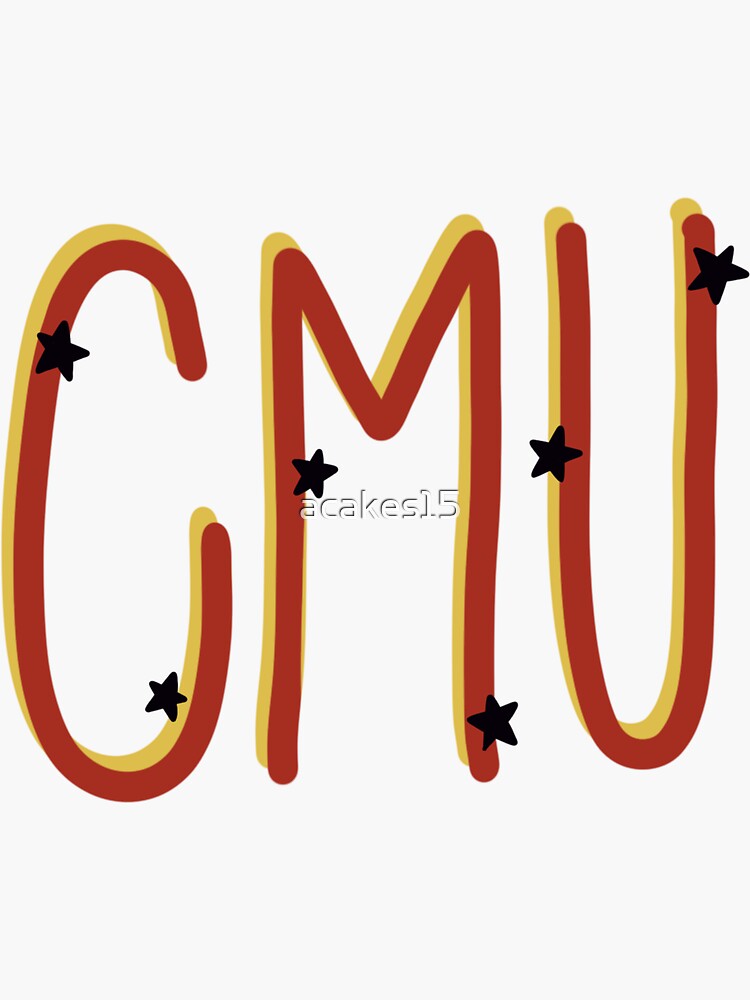 "Cmu star" Sticker for Sale by acakes15 | Redbubble