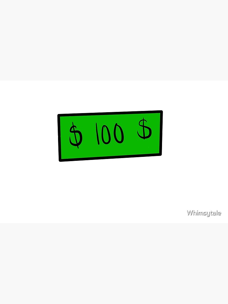 "Cartoon money 100 dollar bill " Photographic Print by Whimsytale ...