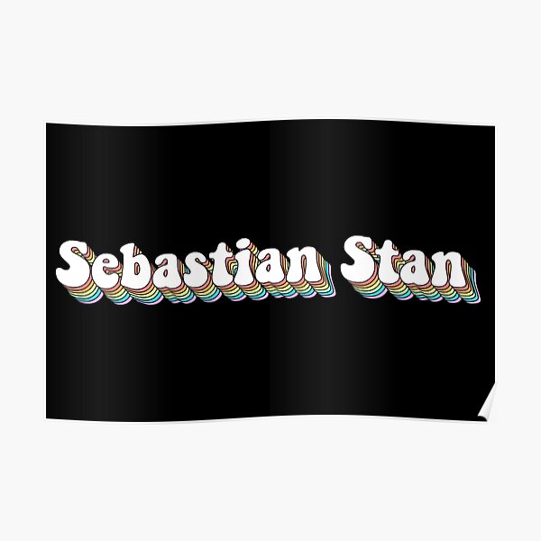 "sebastian stan" Poster for Sale by marveluniverse | Redbubble