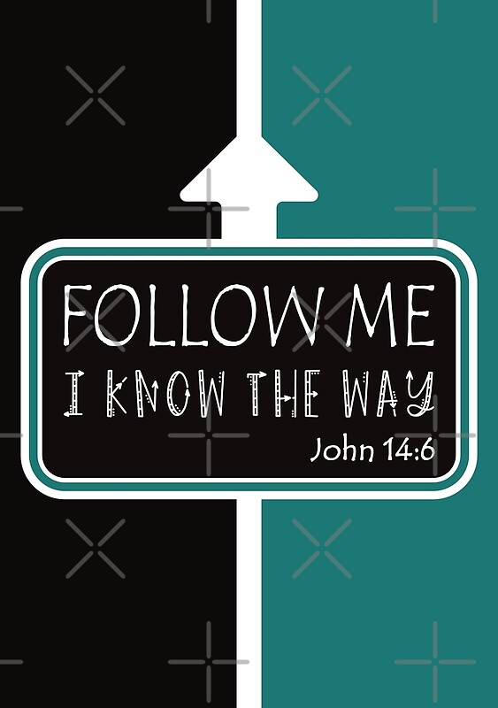 "Follow Me I Know The Way" by NoBonesLife | Redbubble