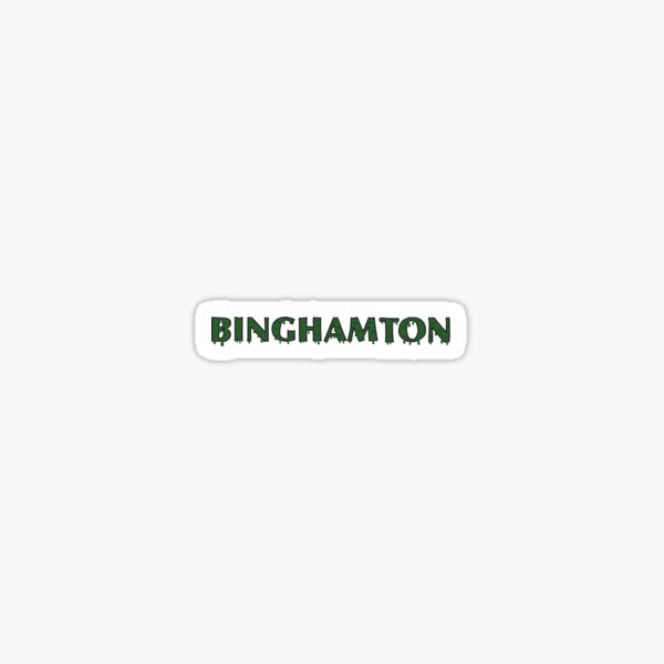 "Binghamton University Sticker" Sticker for Sale by gracecmoh | Redbubble