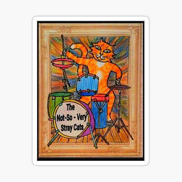 The Stray Cats Stickers | Redbubble