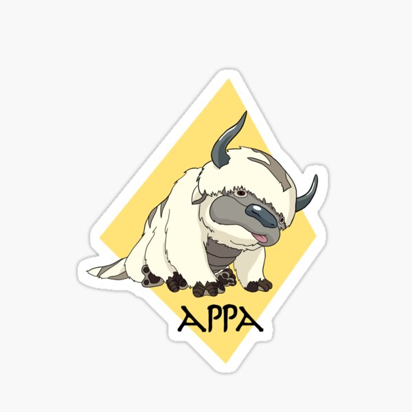 "Avatar The Last Airbender Appa" Sticker for Sale by Jackiemmoran ...