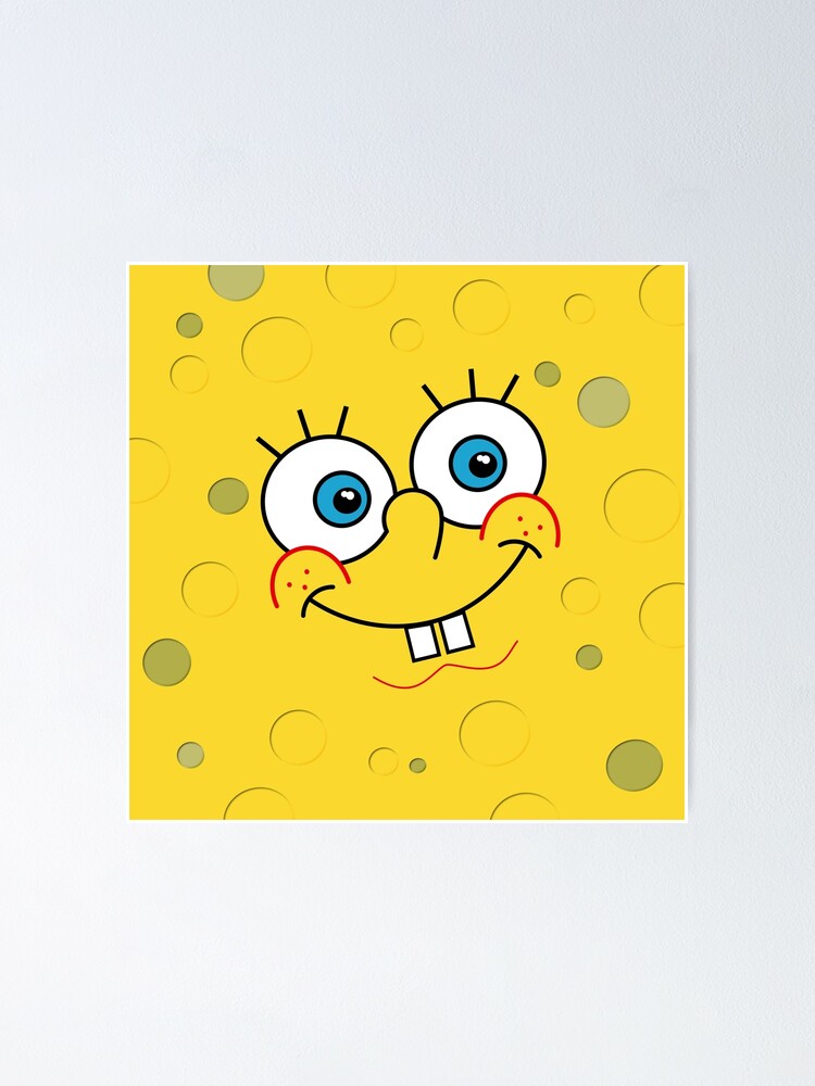 "SpongeBob Yellow Character" Poster for Sale by umeimages | Redbubble