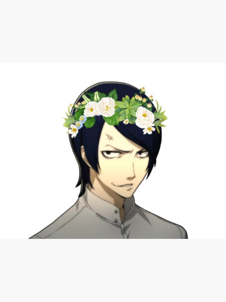 "Snapchat Filtered Yusuke / Persona 5 / Gamer " Sticker by beautybones ...
