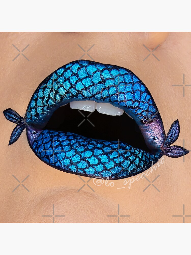 "Fishlips - a fish art and a lip art!" Sticker for Sale by ...