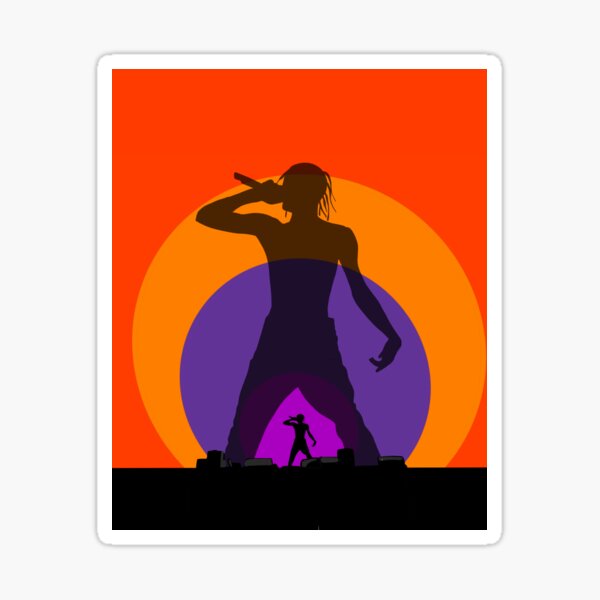 "travis scott" Sticker for Sale by kiwiibaby | Redbubble