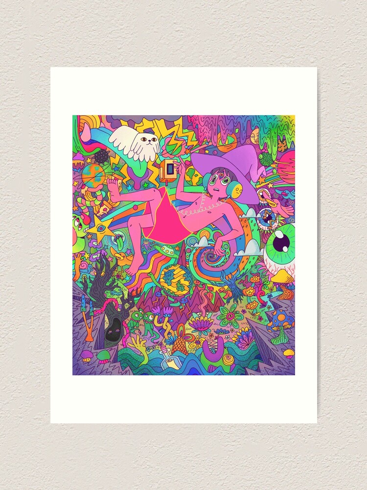 "The Midnight Gospel Trippy " Art Print for Sale by onlyopia | Redbubble