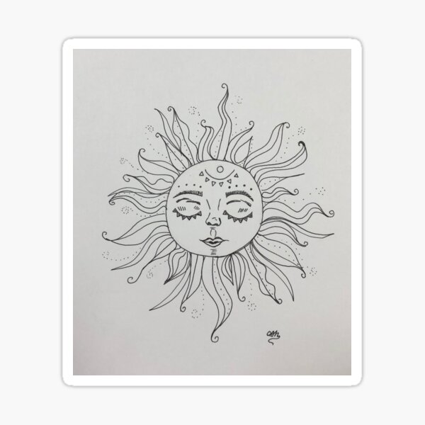 "El Sol" Sticker for Sale by ash1214 | Redbubble