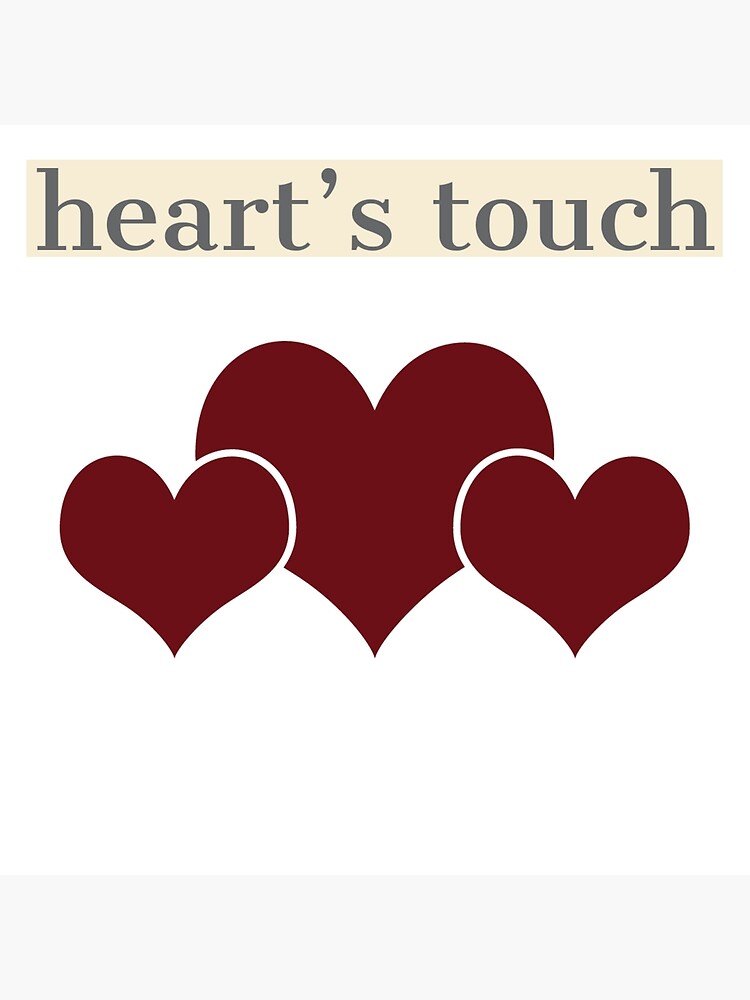 "Heart touch" Poster by MadhuSurbhi | Redbubble