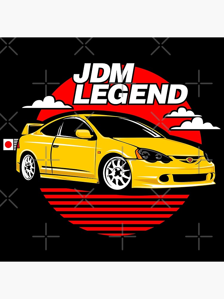 "Integra JDM Legend" Poster by Ninetiescustoms | Redbubble