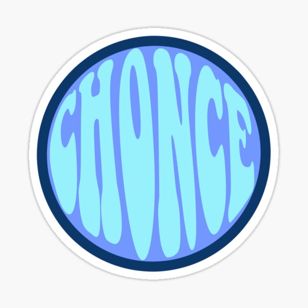 "Chonce" Sticker by mkisthebest | Redbubble