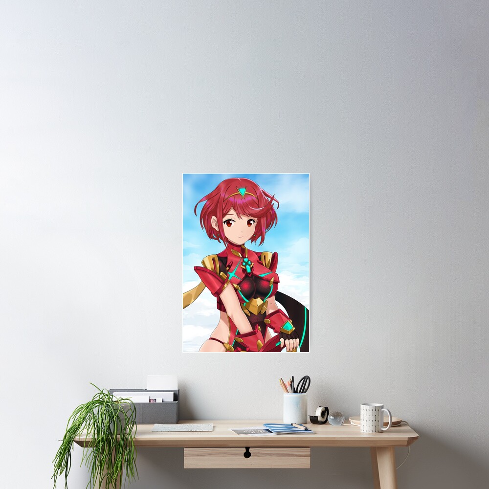 "Pyra in front of the cloud sea" Poster by revaniteanime | Redbubble